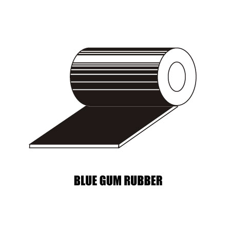 BLUE GUM RUBBER